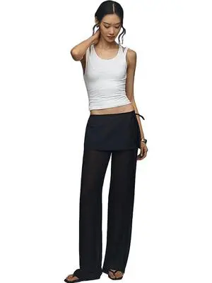 Bec & Bridge Maralia Overlay Pants - Black