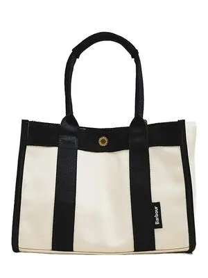 Barbour Selena Cotton Mini Tote - Ecru