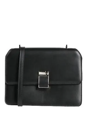 VALEXTRA Nolo Medium Cross-body Bag Calfskin - Black