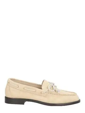 Rag & Bone Ivory Leather Loafers - White