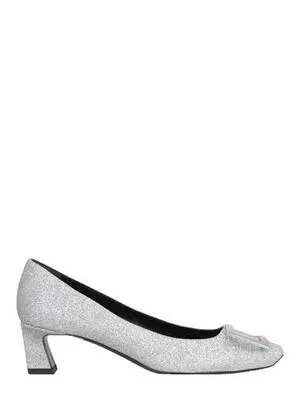 ROGER VIVIER Pumps Leather - Silver