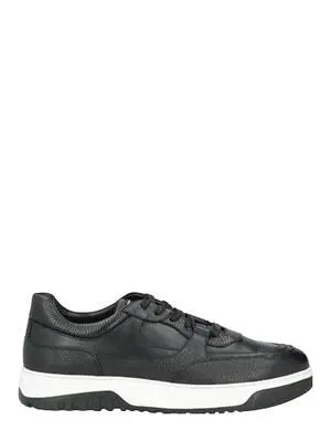 CERRUTI 1881 Low-top Leather Sneakers - Black