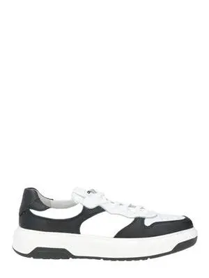 CERRUTI 1881 Cow Leather Low-top Sneakers - Black