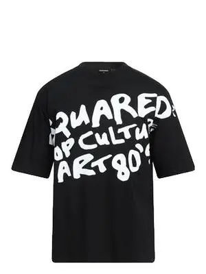 Dsquared2 T-shirt Size Cotton - Black