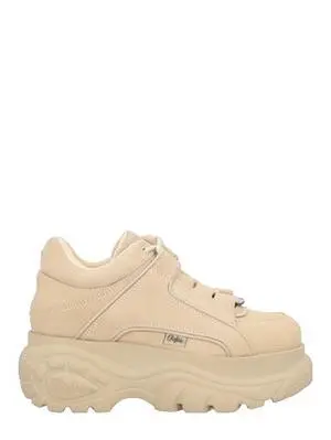 BUFFALO Chunky Calfskin Sneakers - Beige
