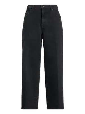 DIESEL Wide-leg Jeans - Black