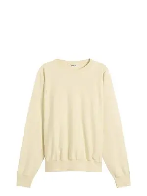 Auralee High Gauge Sweatshirt - Ivory Beige
