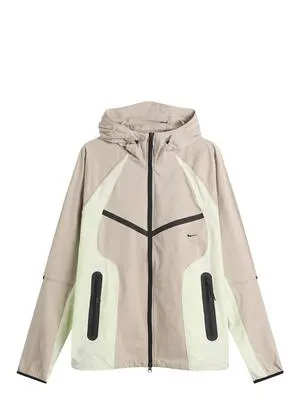 Nike Tech Woven Pro Oversized Jacket Cream/volt Tint/black