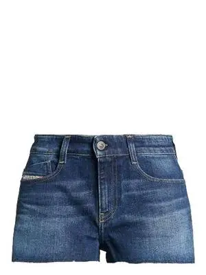 DIESEL Denim Hot Pants - Blue