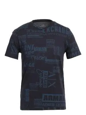 Armani Exchange T-shirt Size Cotton - Navy