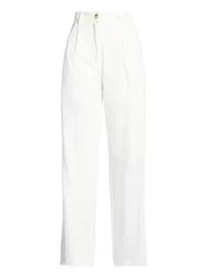 8PM Straight-leg Cotton Pants - Off White