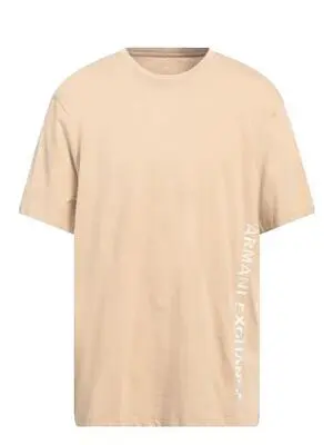 Armani Exchange T-shirt Size Cotton - Beige