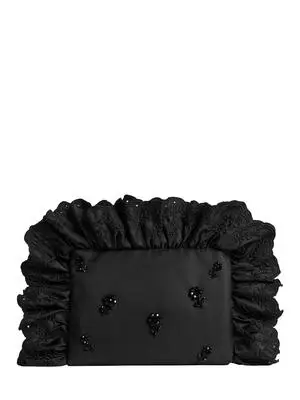SIMONE ROCHA Clutch Bag With Bead Decorations