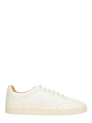 Brunello Cucinelli Low-top Leather Sneakers - White