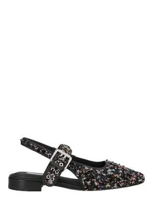 Rag & Bone Slingback Ballerinas - Black