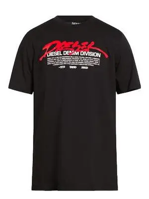 DIESEL® T-shirt Size Cotton - Black