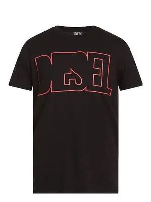 DIESEL T-shirt Size Cotton - Black