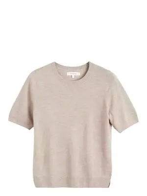 Chinti & Parker Merino T-shirt - Neutrals