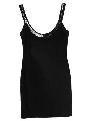 Herve Leger The Cove Sequin Strap Dress - Black