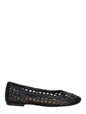 BILLI BI Woven Ballet Flats - Black