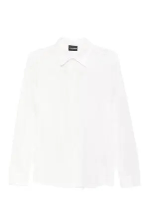 Emporio Armani Logo-detail Shirt - White