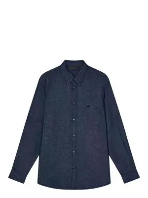 Emporio Armani Buttoned Shirt - Blue