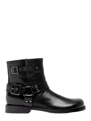Officine Creative Emerald 016 Biker Boots - Black