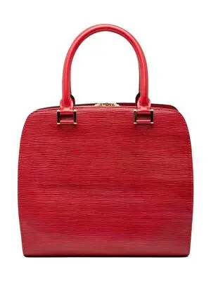 LOUIS VUITTON 1998 Epi Pont Neuf Handbag - Red