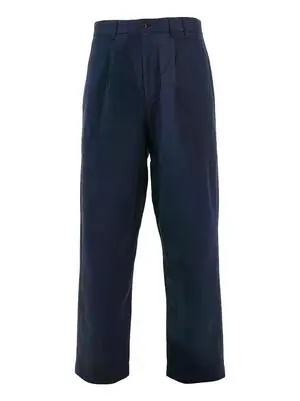 FORET Pleated Trousers - Blue