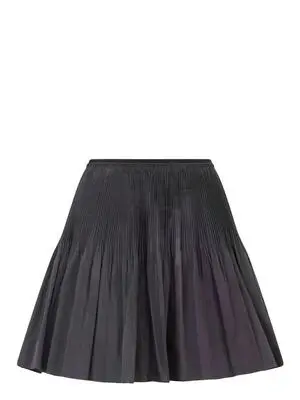 Valentino Garavani Pleated Mini Skirt - Grey