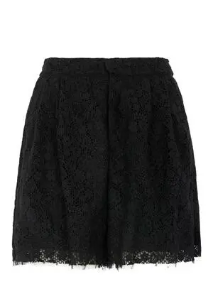 Valentino Garavani Lace Shorts - Black