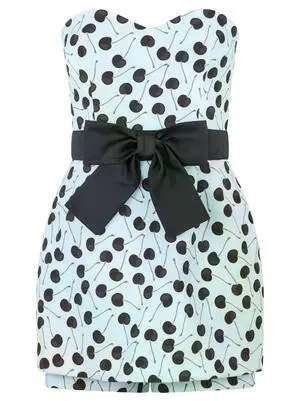 Valentino Garavani Bow Mini Dress - Blue