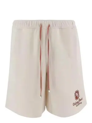Amiri Bermuda Drawstring Shorts - Neutrals
