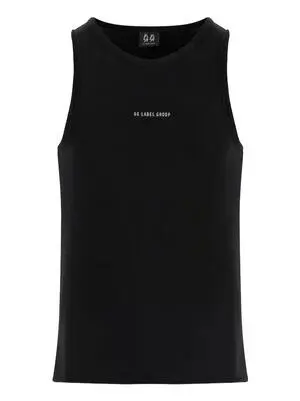 44 LABEL GROUP Sleeveless Top - Black