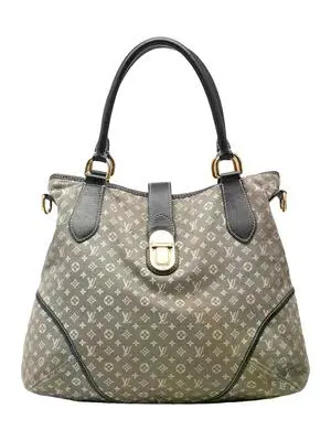 LOUIS VUITTON 2010 Monogram Idylle Elegie Satchel - Grey