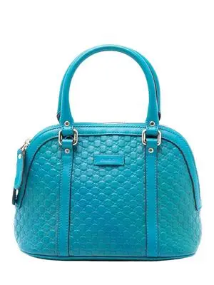 Gucci Mini Microissima Dome Satchel 2016-2026 - Blue