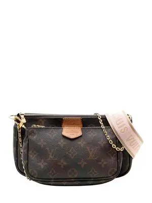 LOUIS VUITTON Monogram Multi Pochette Accessoires - Brown