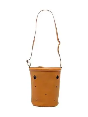 Hermès 1998 Clemence Mangeoire Pm Bucket Bag - Brown