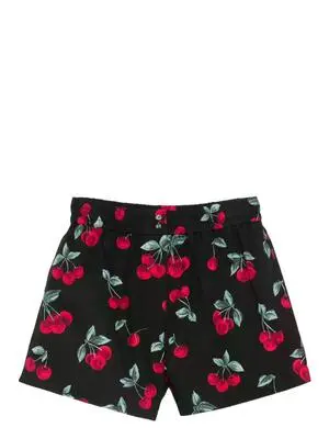 TWINSET Printed Shorts - Black
