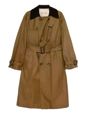 Valentino Garavani Belted Trench Coat - Brown