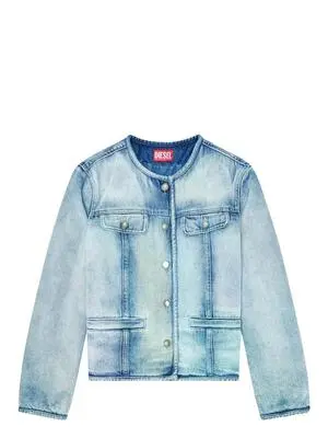 DIESEL De-grafy-fsi1 Denim Jacket - Blue