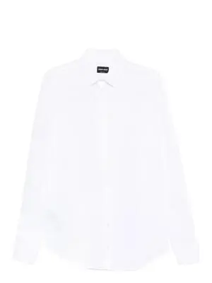Giorgio Armani Linen Shirt - White