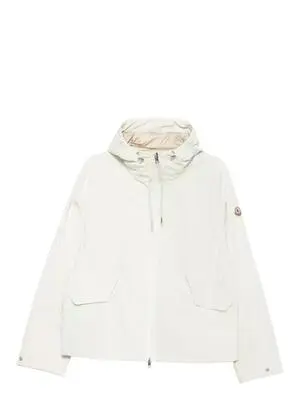 Moncler Hooded Waterproof Jacket - White