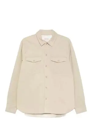 Moncler Gabardine Pocket Overshirt - Neutrals