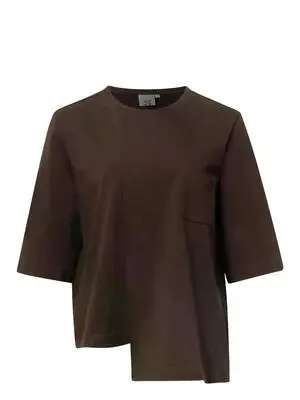 KUMANN YHJ Layered Pocket T-shirt - Brown