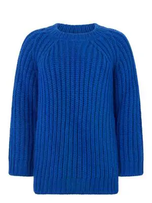 Valentino Garavani Ribbed Jumper - Blue