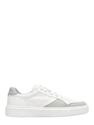 DOUCAL'S Perforated Panel Sneakers