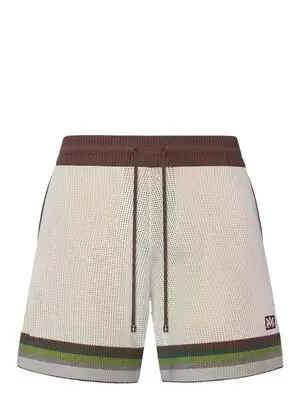 Amiri Drawstring Shorts - Neutrals