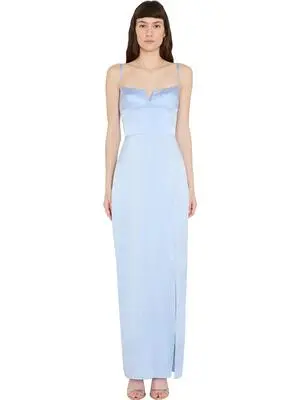 Amanda Uprichard Lyra Maxi Dress - Baby Blue
