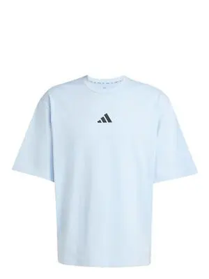 Adidas Primelift Workout Oversize T-shirt - Glow Blue